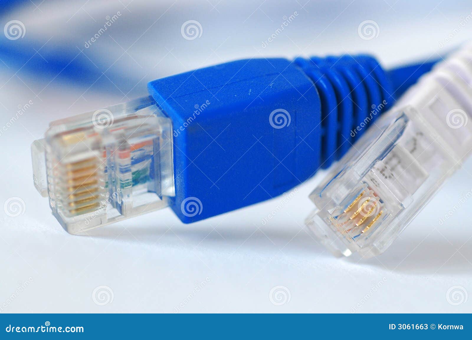 Network Cables stock image. Image of cable, connected - 3061663