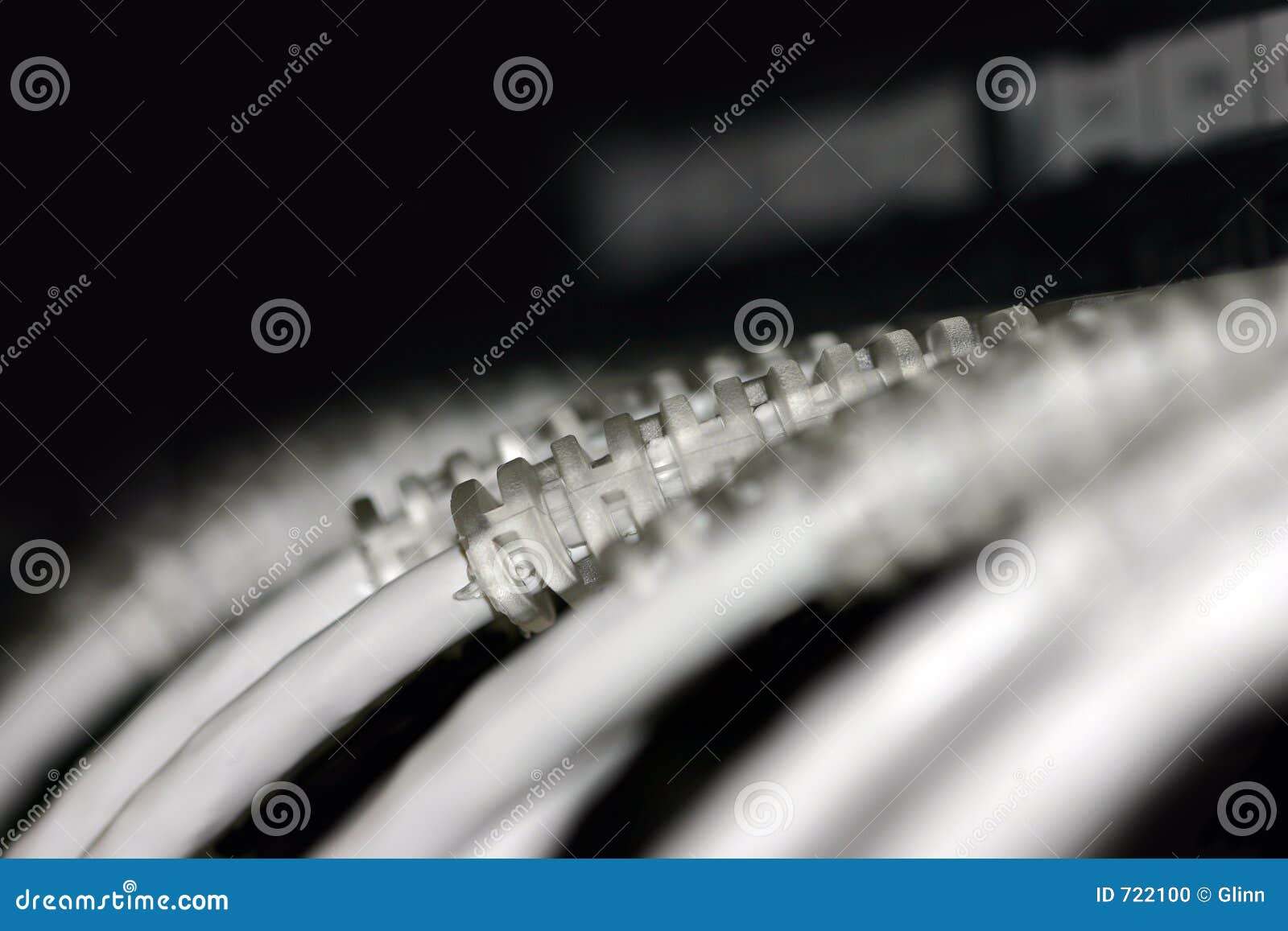 Network Cables stock photo. Image of network, cable, communications ...