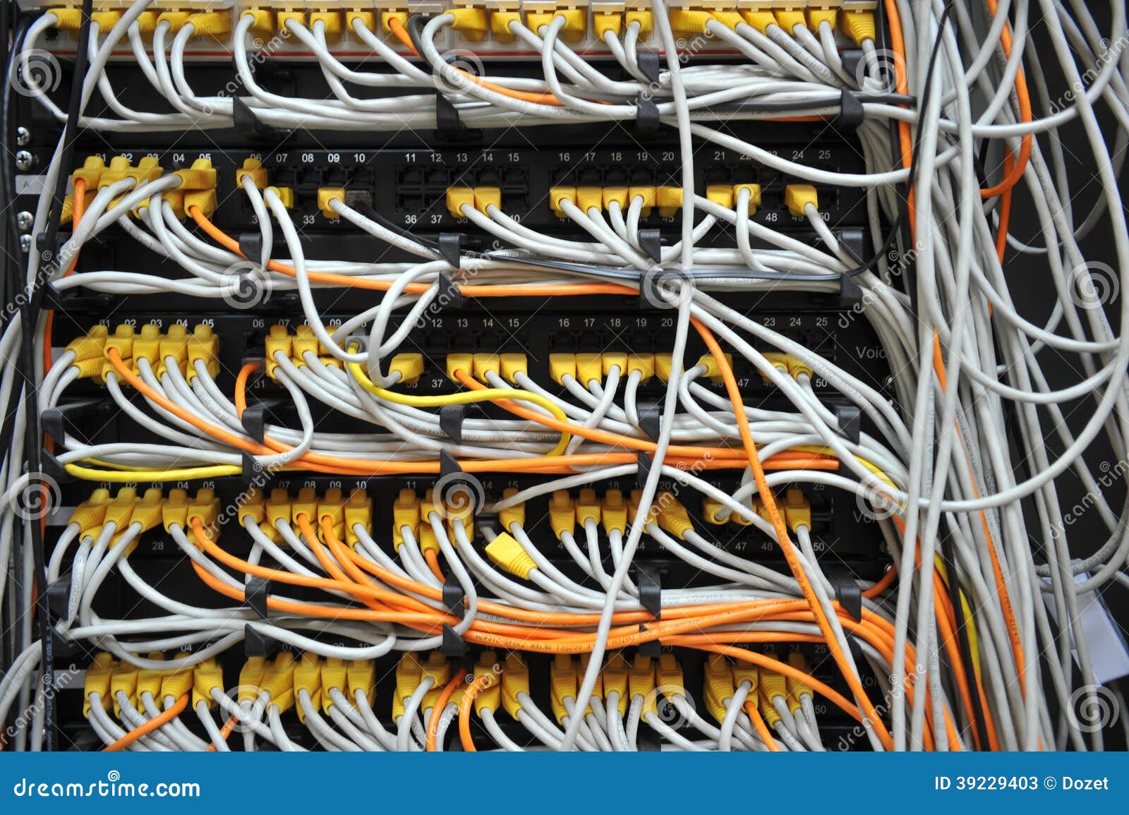 Network cables editorial stock photo. Image of global - 39229403