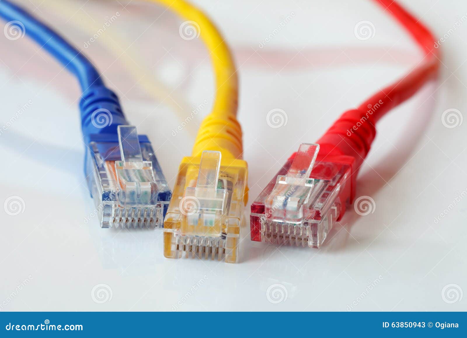 Network cables stock image. Image of wired, ethernet - 63850943