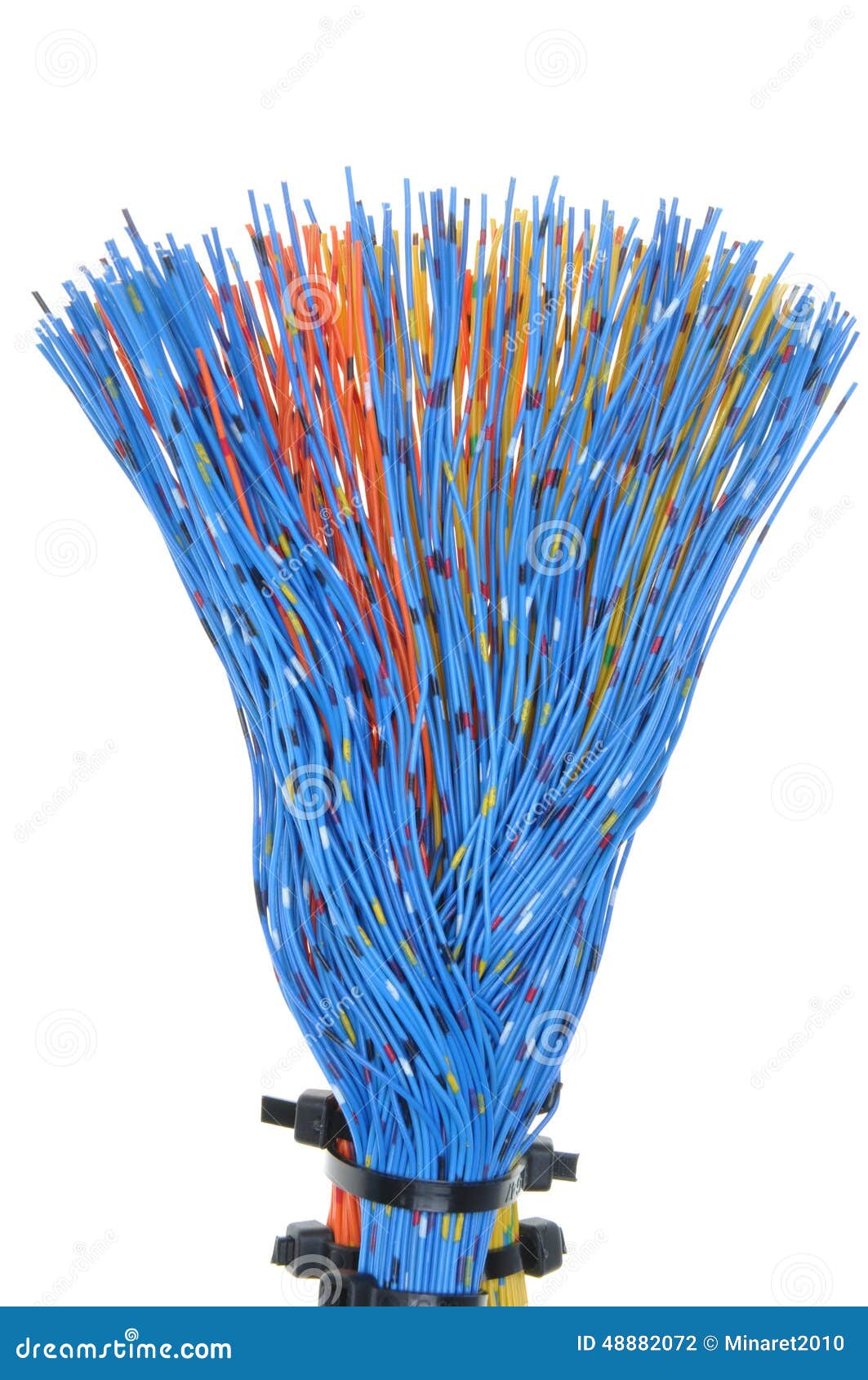 Network Cables, Transmission of Data in Telecommunications Stock Photo ...
