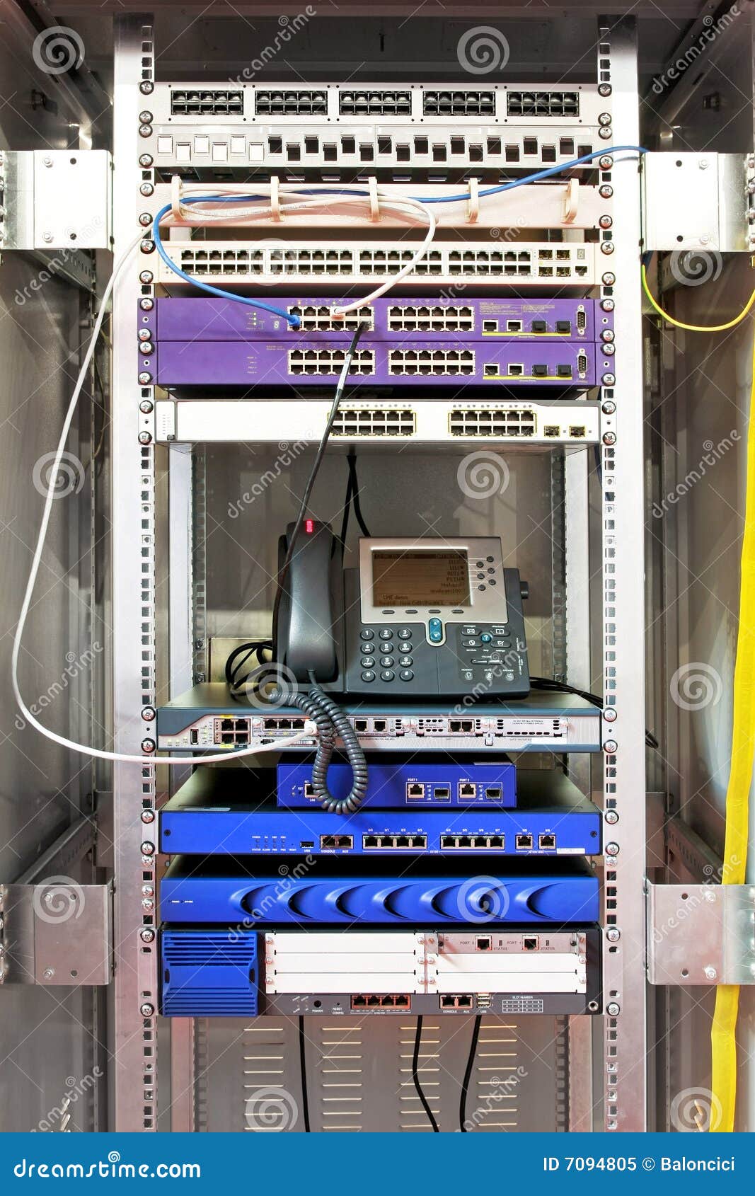 Network communication stock image. Image of automation - 7094805
