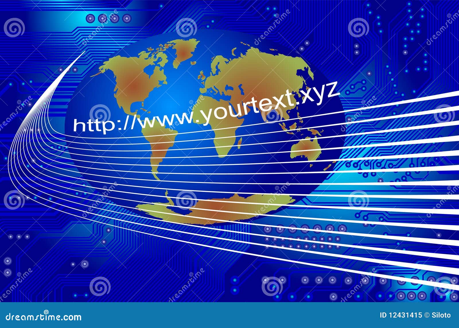 Network - Communication - Vector Stock Vector - Illustration of close ...