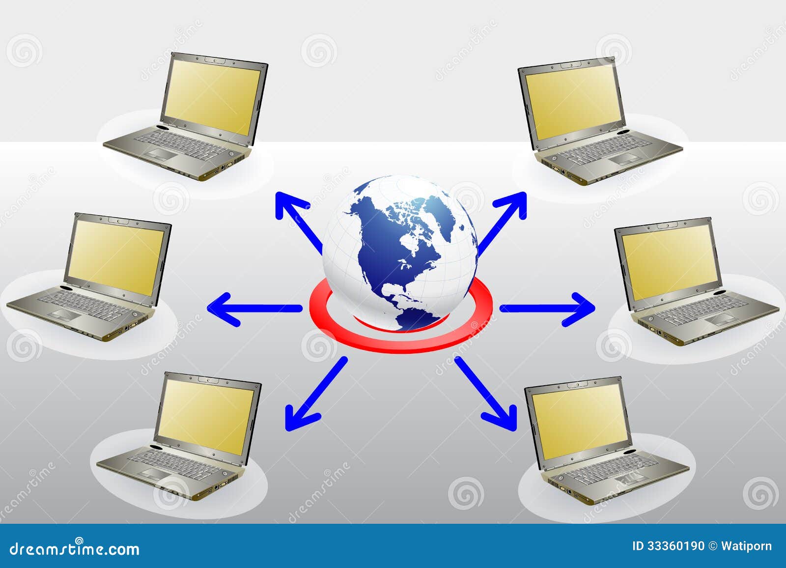Network stock illustration. Illustration of organization - 33360190