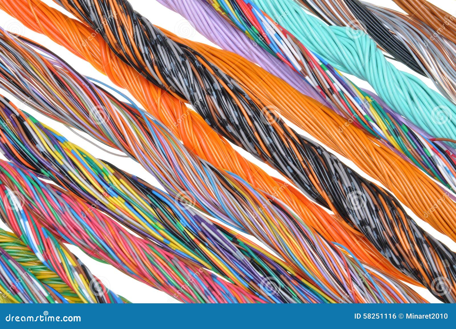 Network Computer Cables, Abstract Transmission in Telecommunications ...