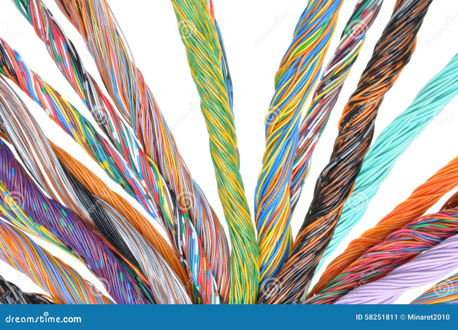 Network Computer Cables, Abstract Transmission in Telecommunications ...