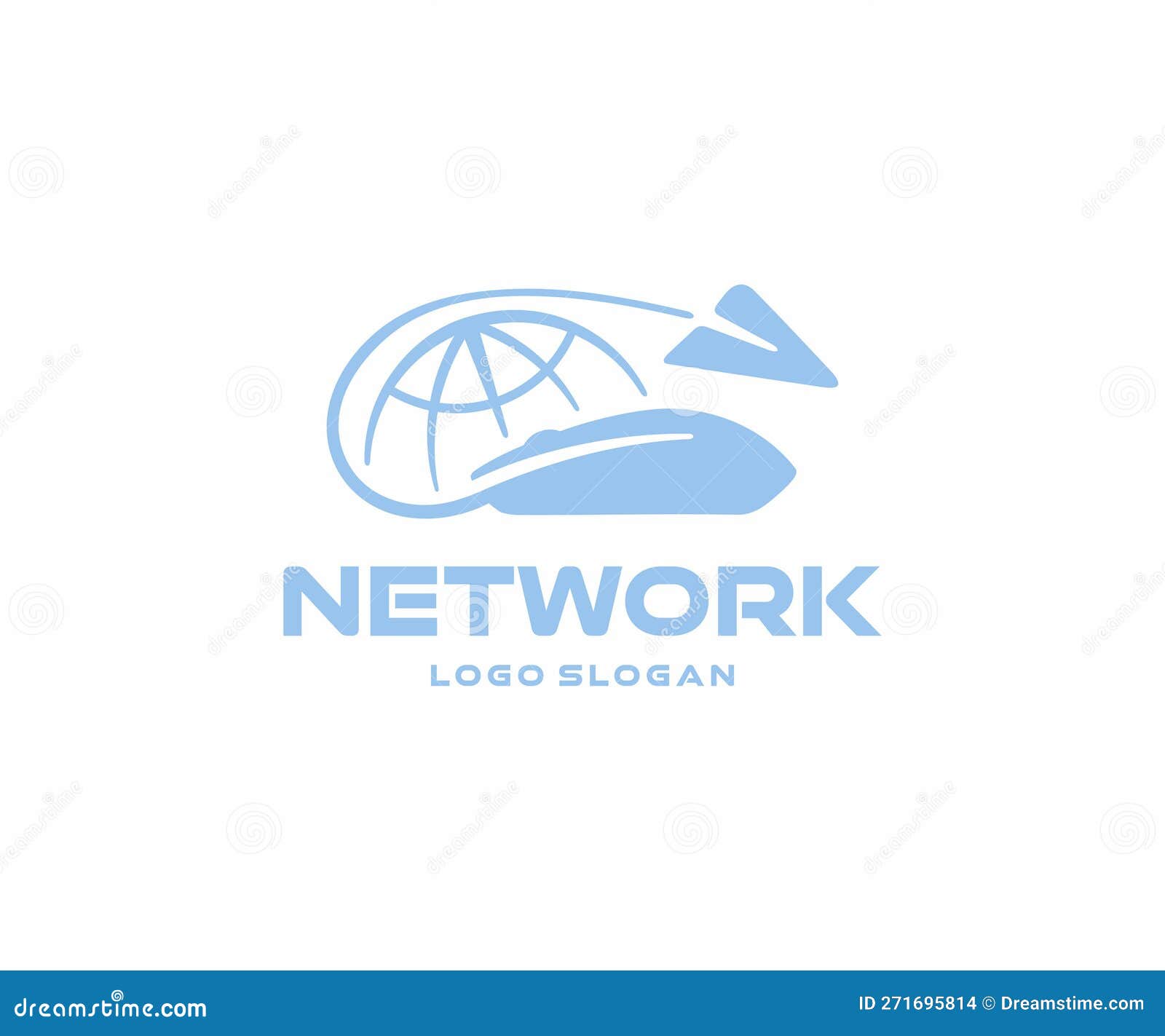 Network and Computer Science Graphic Design. Computer Mouse with ...