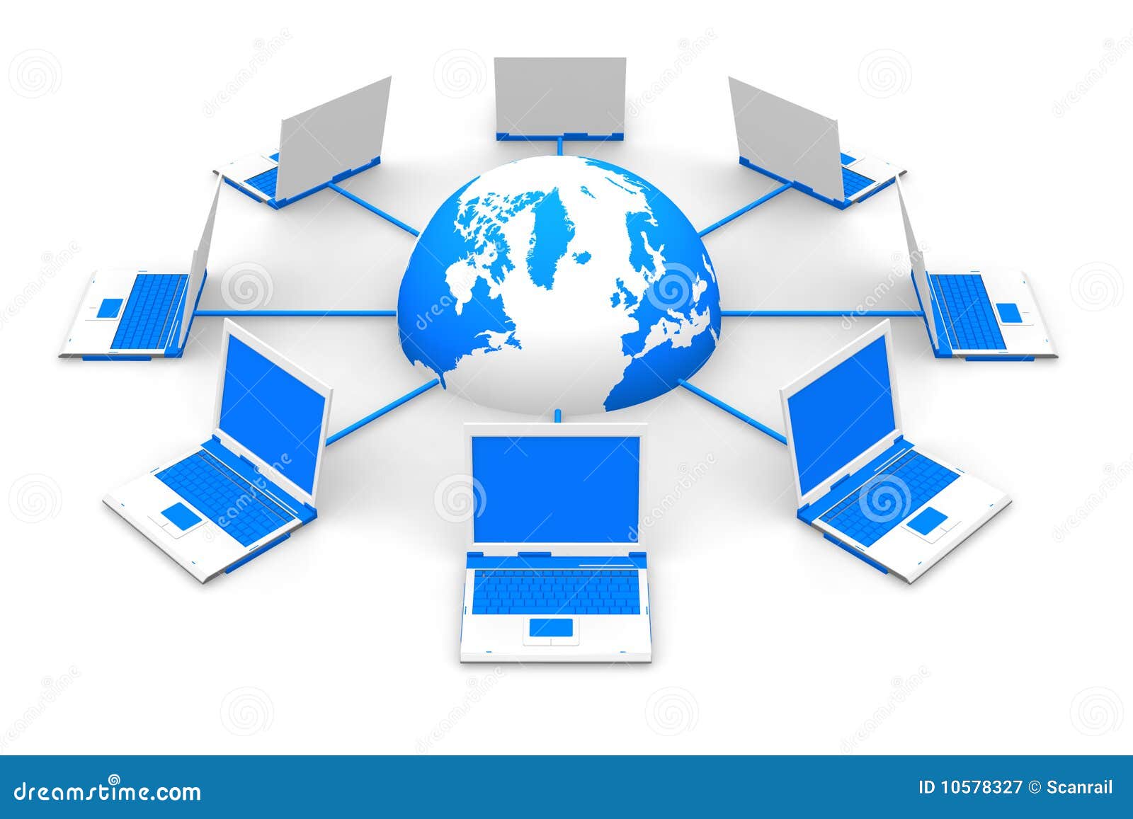 Network concept stock illustration. Illustration of internet - 10578327