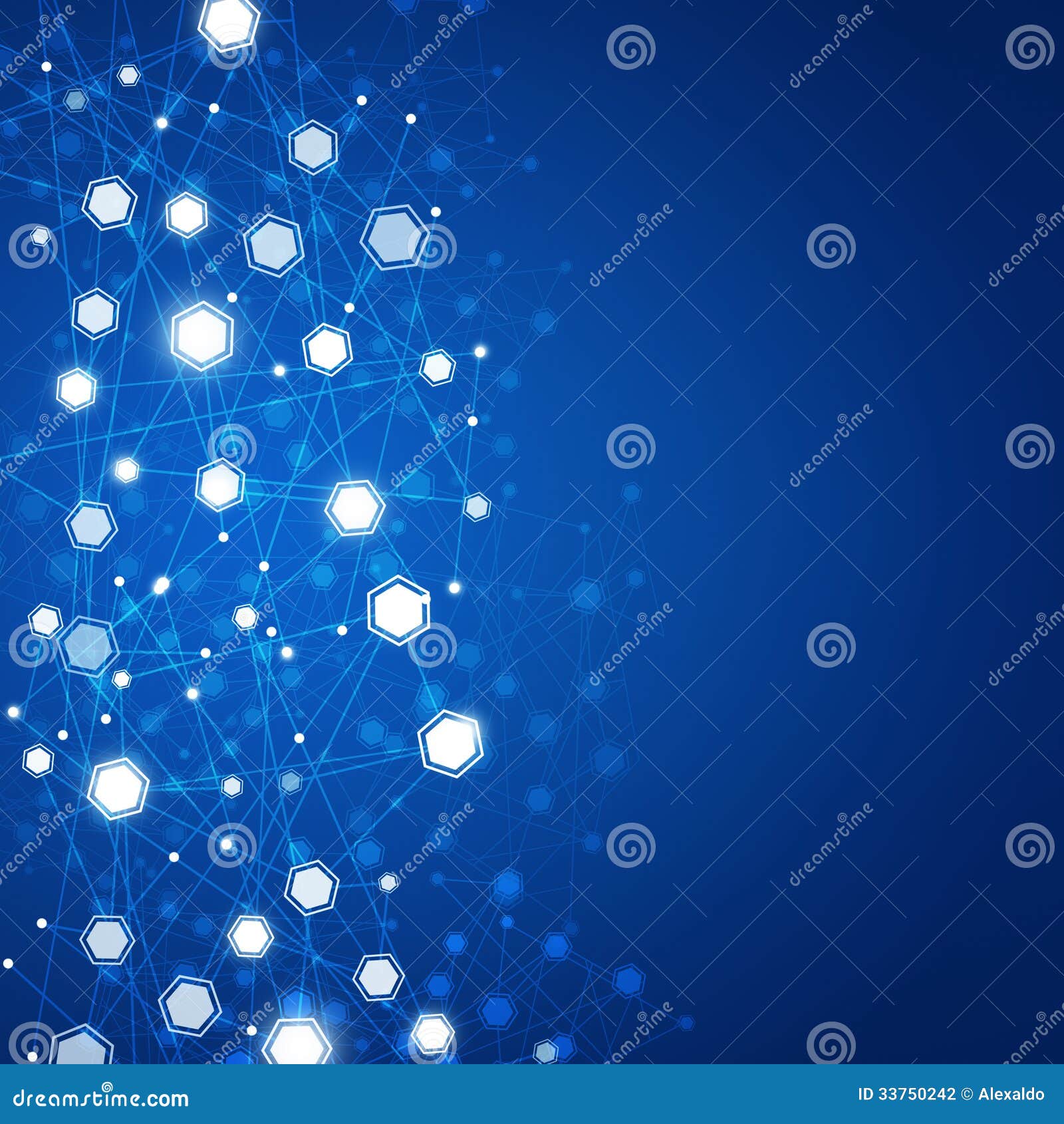 Network Concept stock illustration. Illustration of square - 33750242
