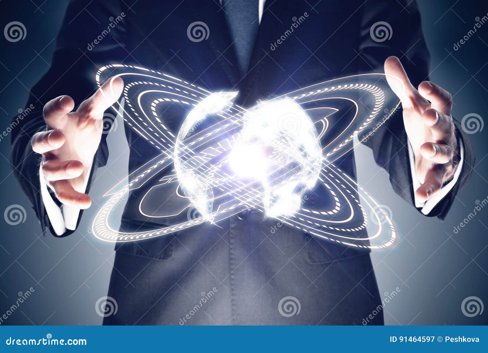 Network concept stock illustration. Illustration of data - 91464597