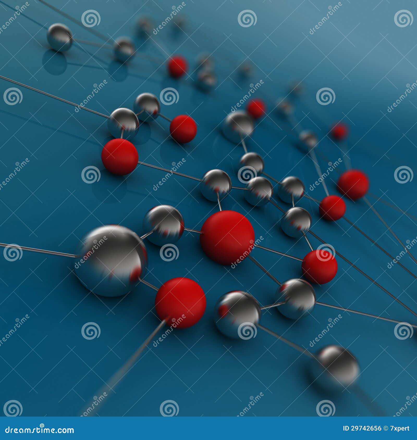 Network concept stock illustration. Illustration of metal - 29742656