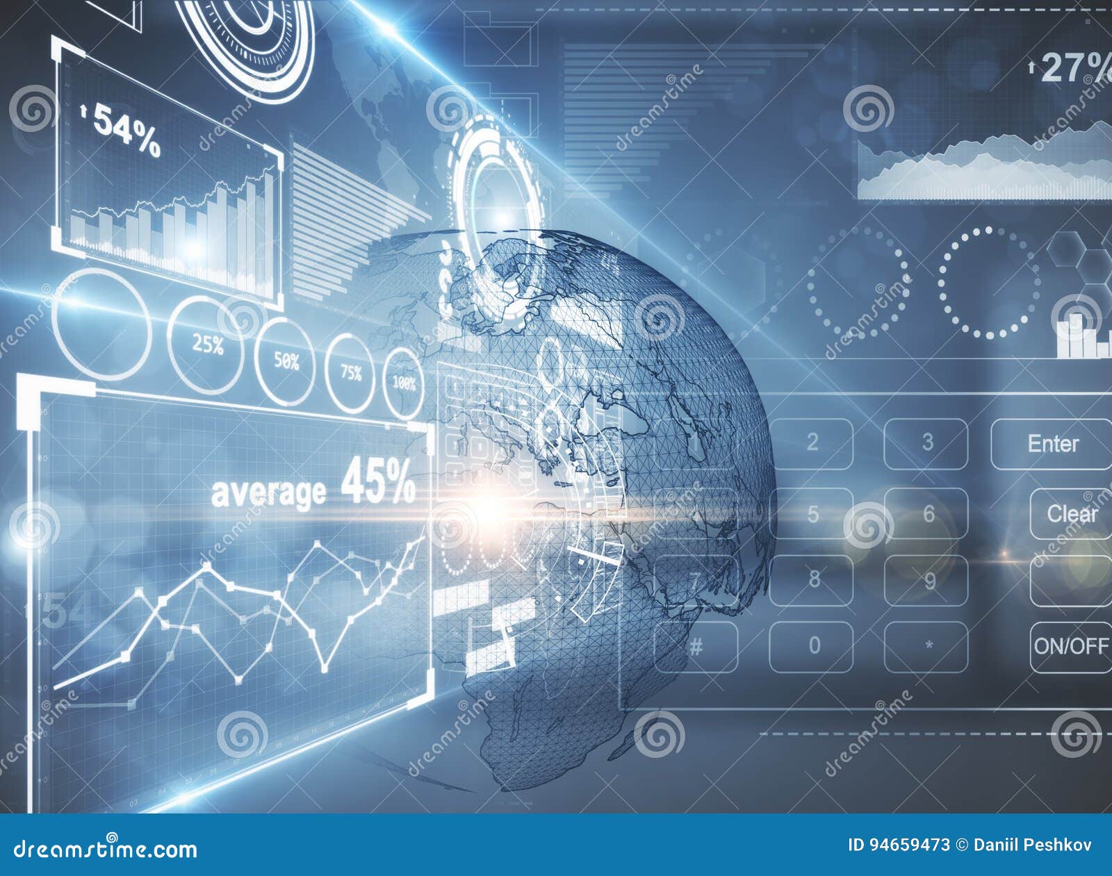 Network concept stock illustration. Illustration of bright - 94659473