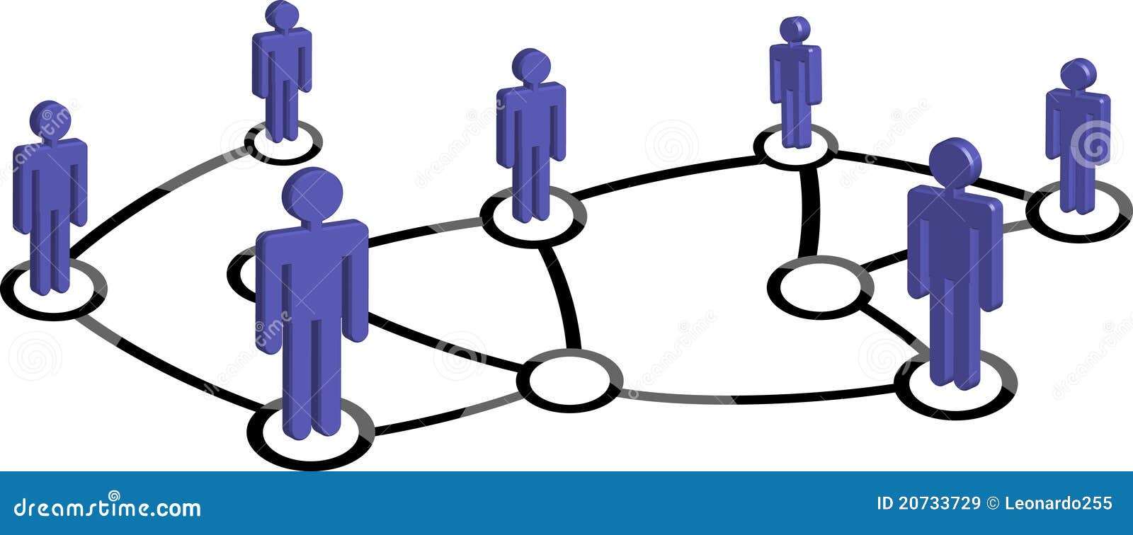 Network conception stock vector. Illustration of group - 20733729