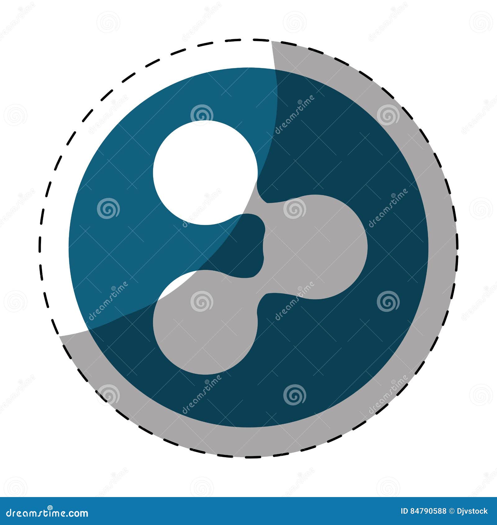 Network Connection Abstract Icon Image Stock Illustration ...