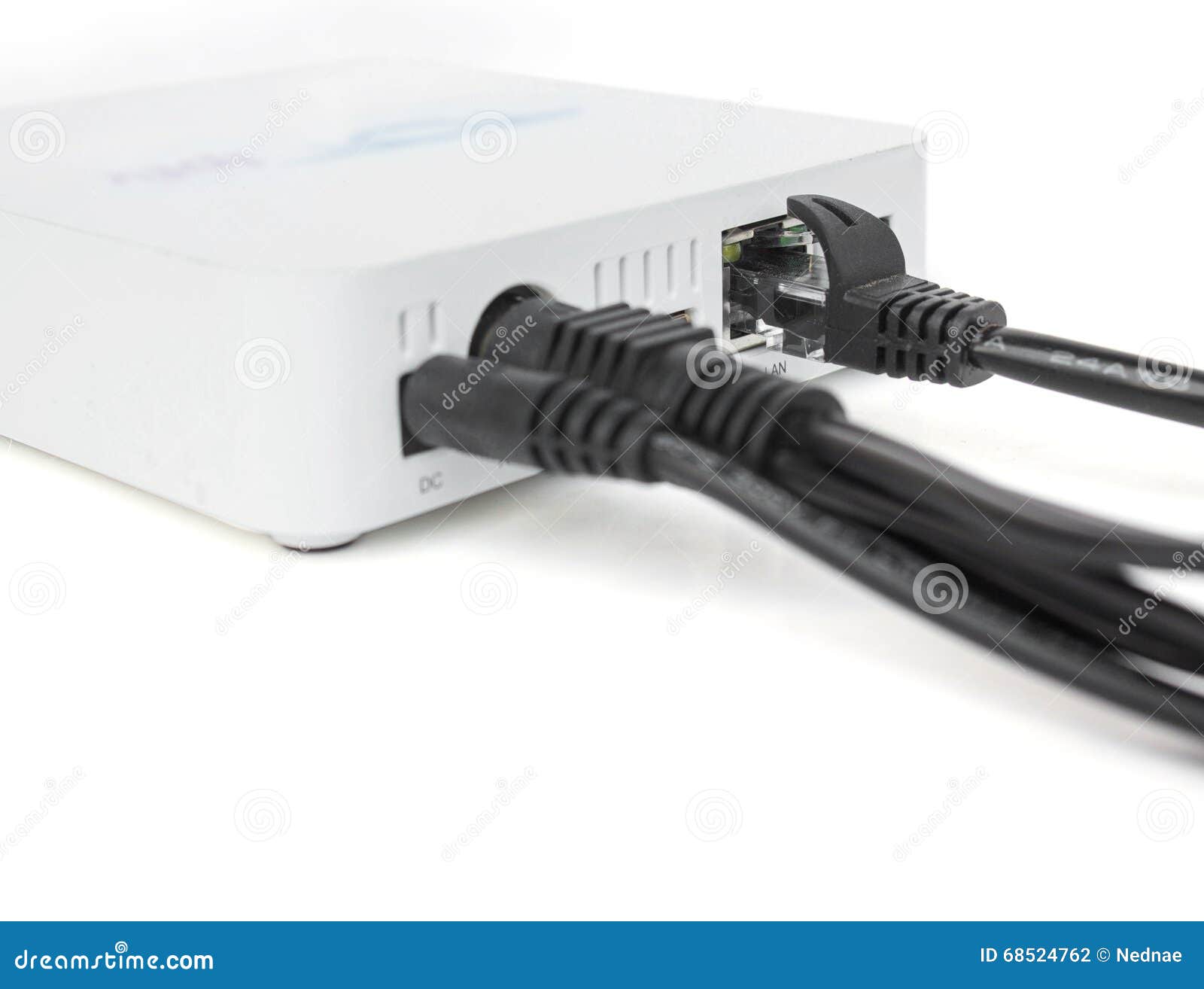 Network connection stock photo. Image of connect, jack - 68524762