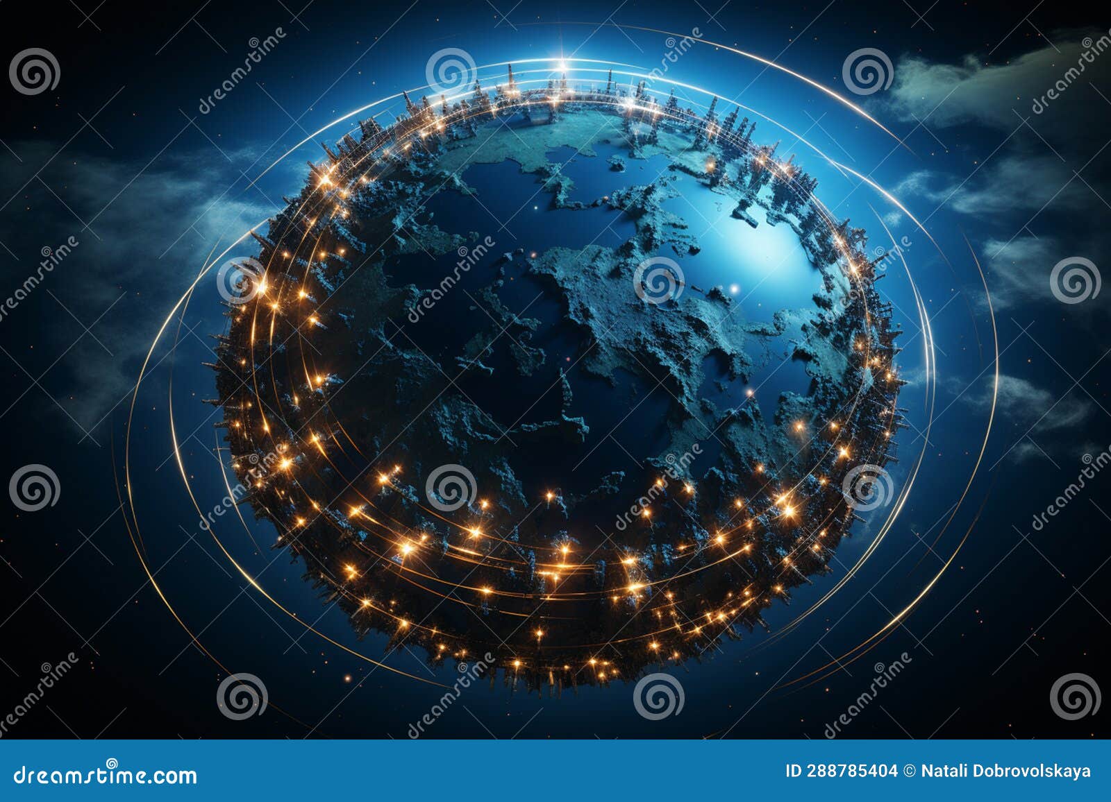 Network Connection Concept,internet Everywhere Stock Photo - Image of ...