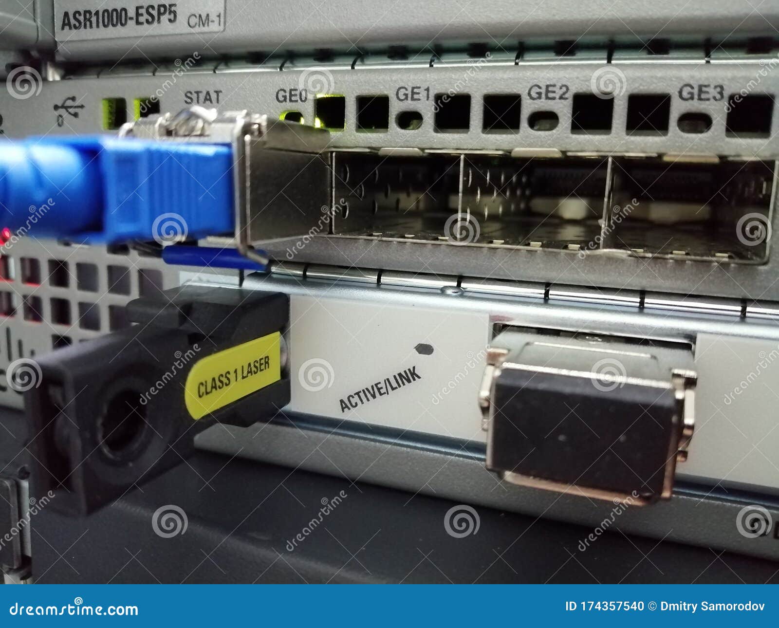 Network Connection Device Fiber Wire Editorial Image - Image of wire ...