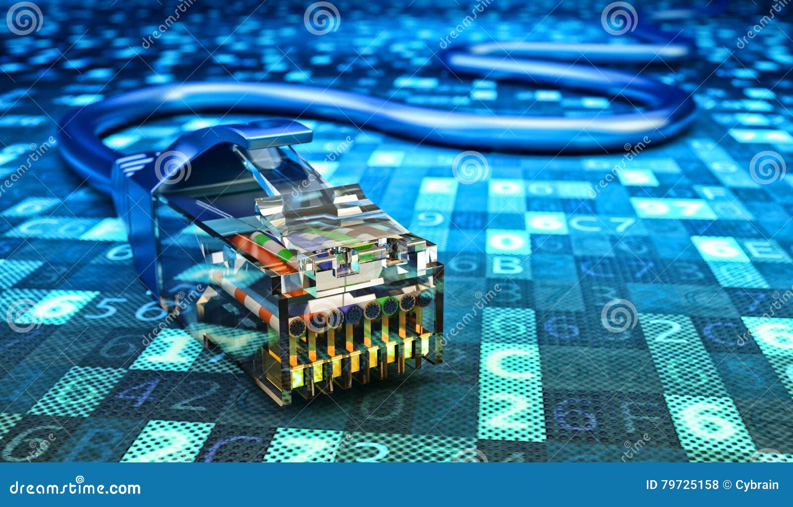 Network Connection, Internet Communication and Computer Technology ...
