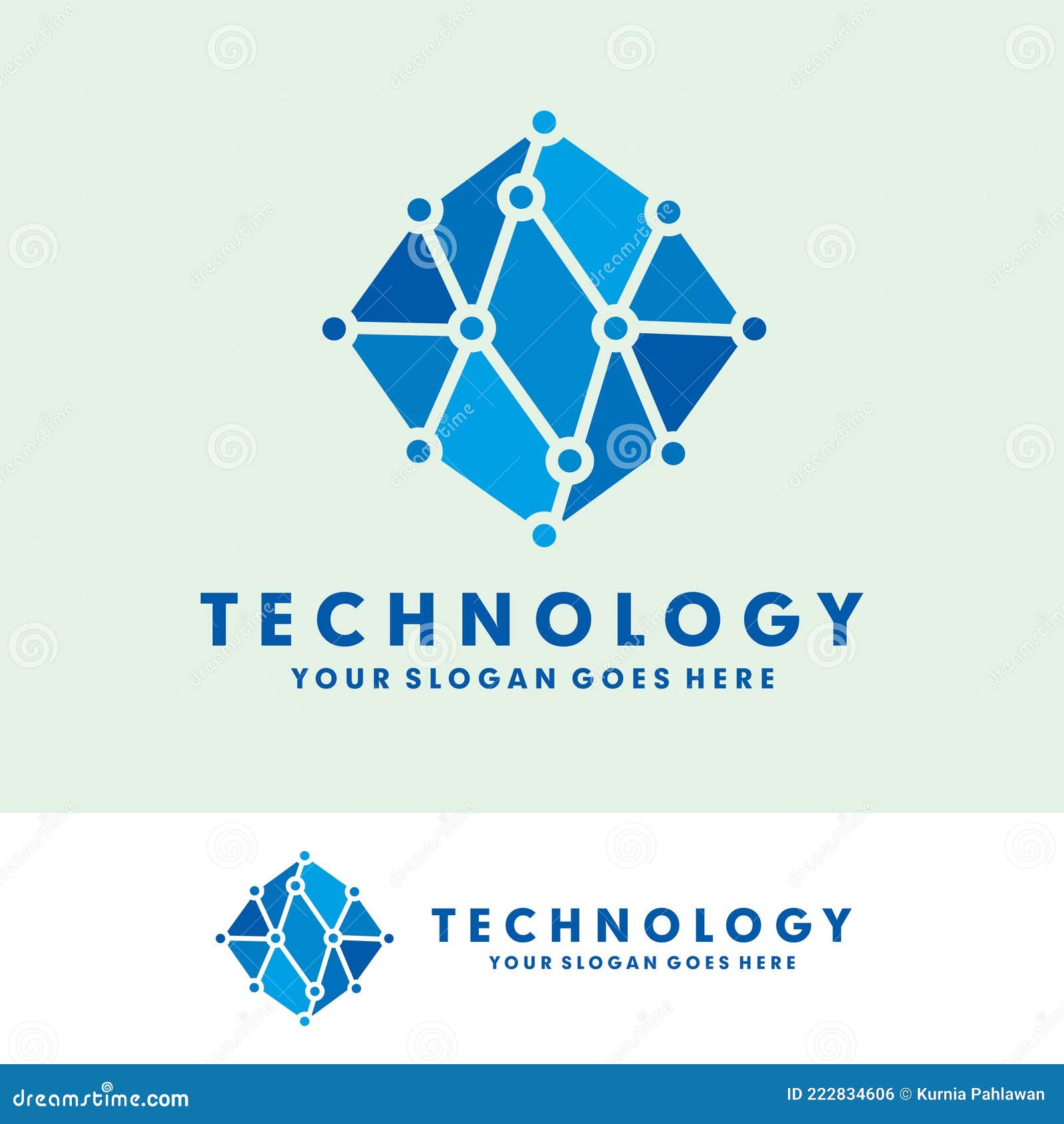 Network Connection Logo , Technology Logo Vector Stock Vector ...