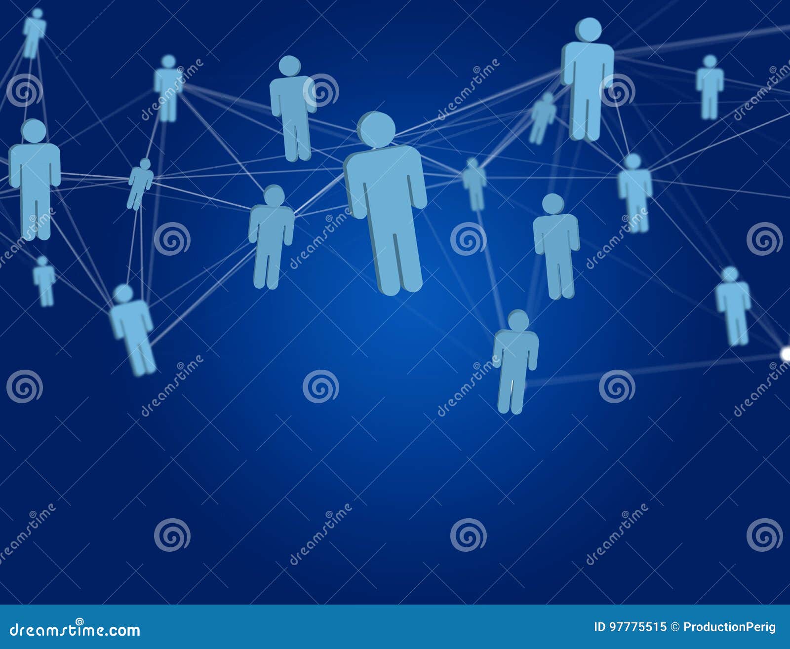 Network Connection with People Linked Each Other - Business and Stock ...