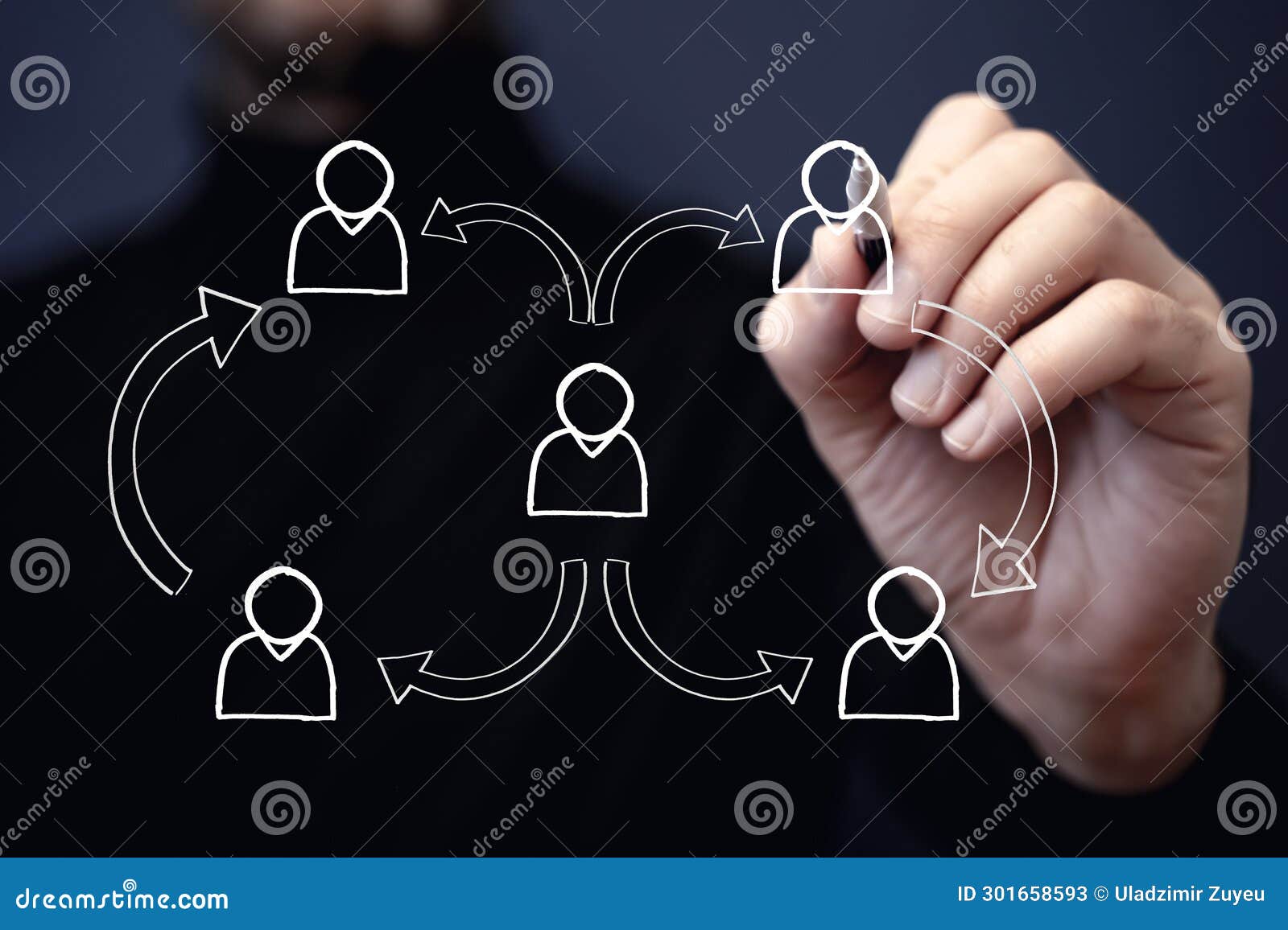 Network Connection of People and Users on the Internet and Reality ...