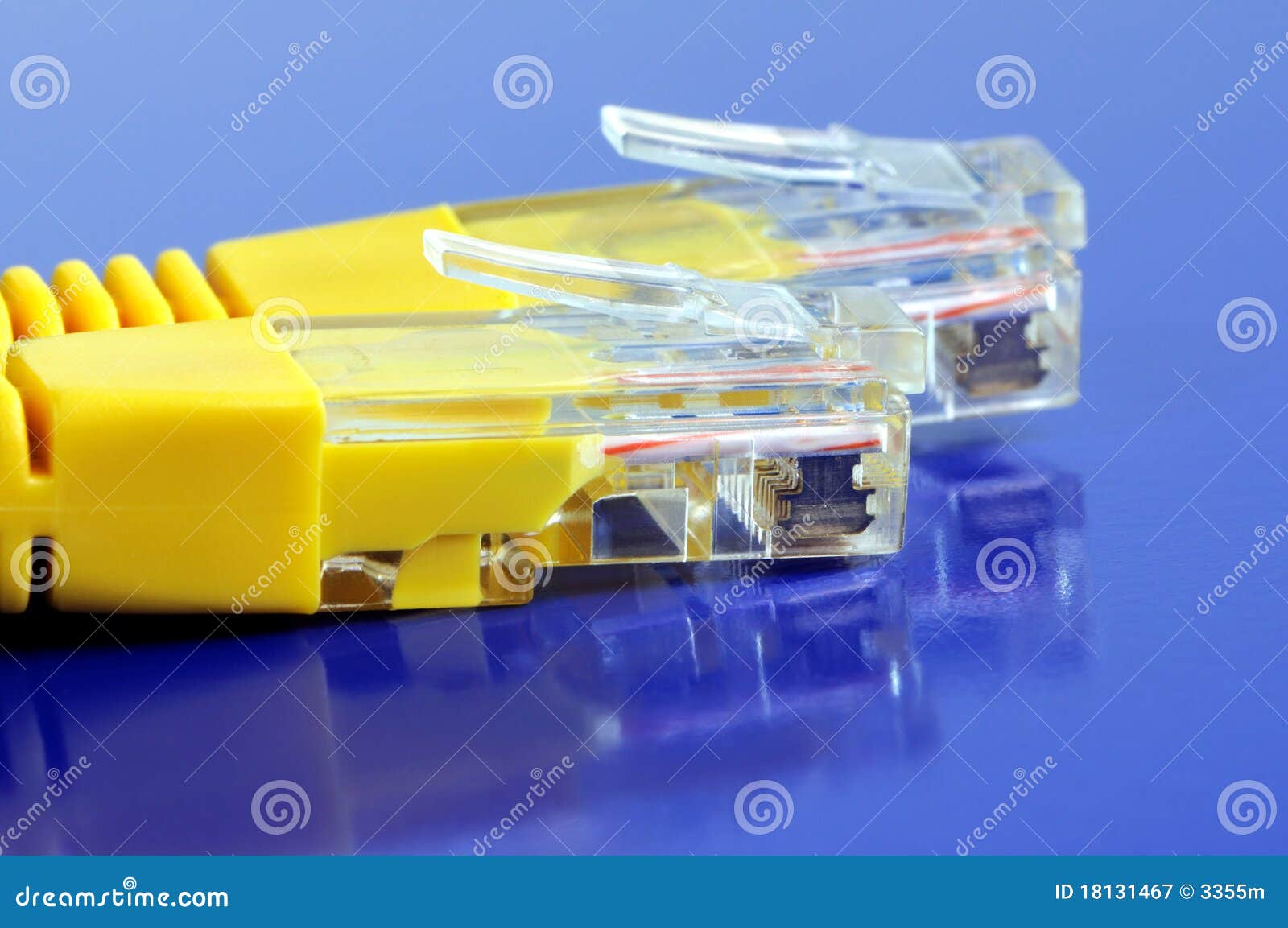 Network connection plug stock image. Image of communications - 18131467