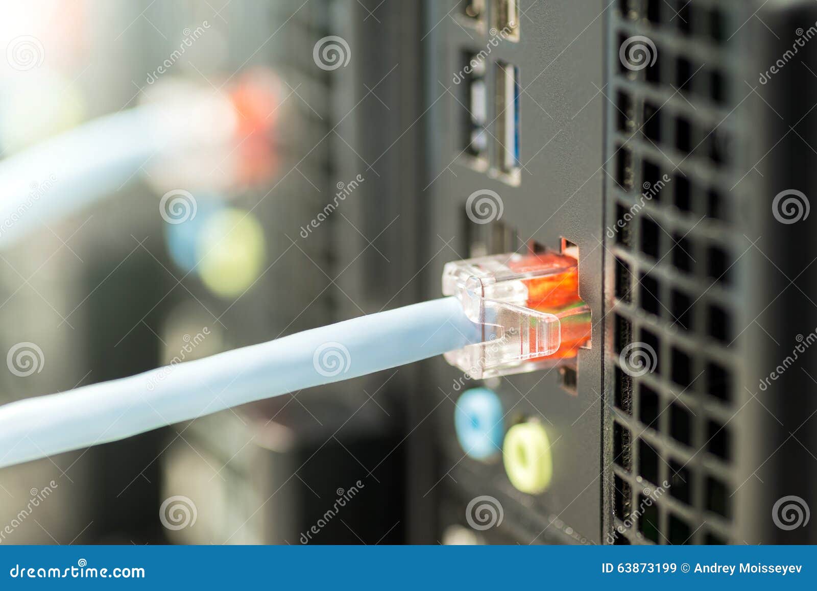 Network connection plug stock image. Image of outlet - 63873199