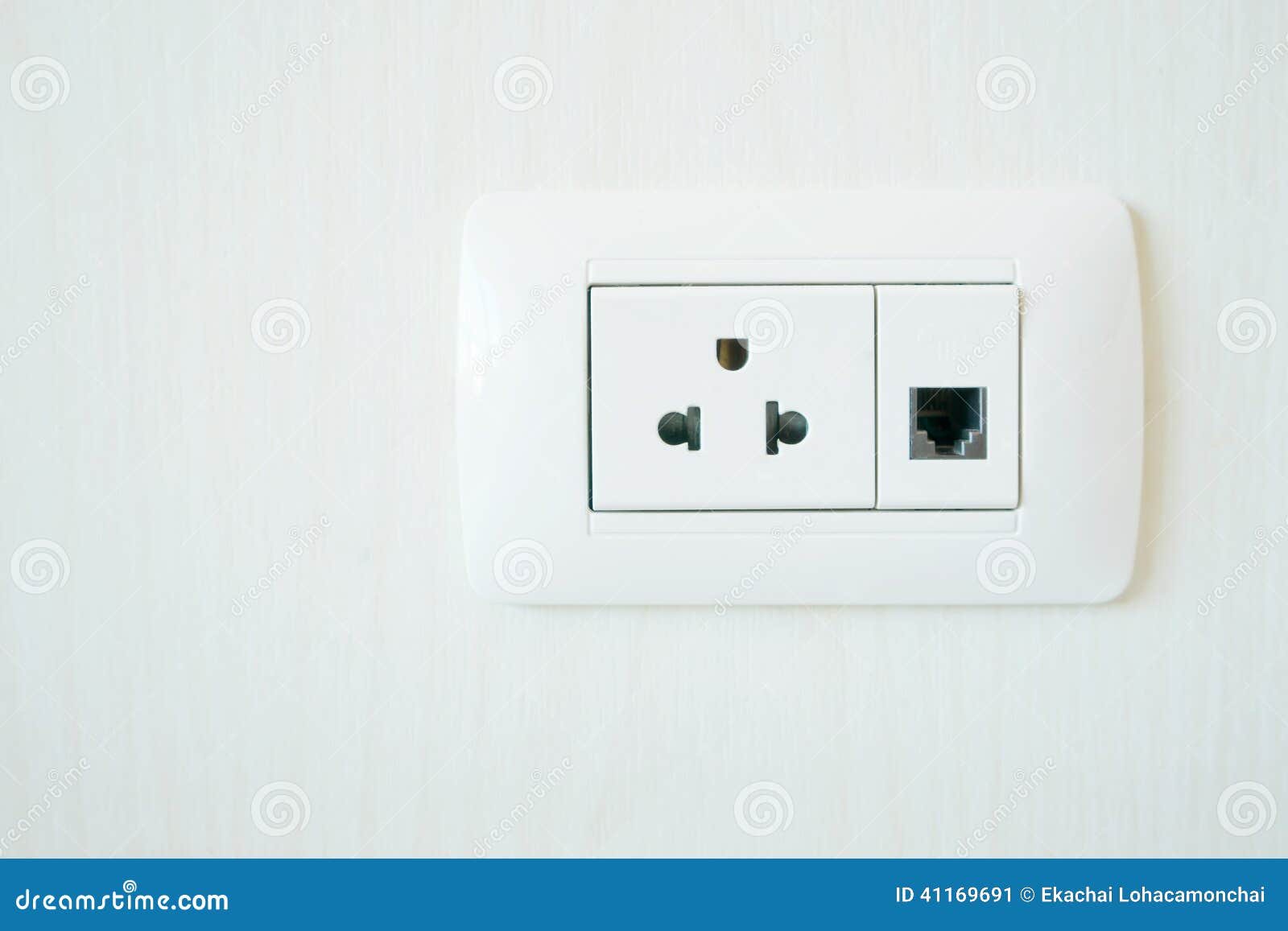 Network Connection Plug stock image. Image of communication - 41169691