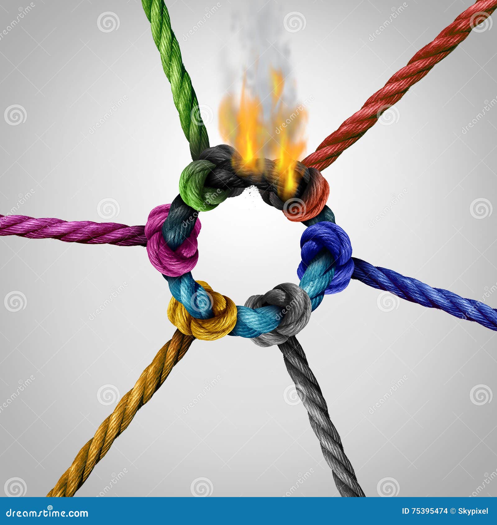 Network Connection Problem stock illustration. Illustration of failure ...