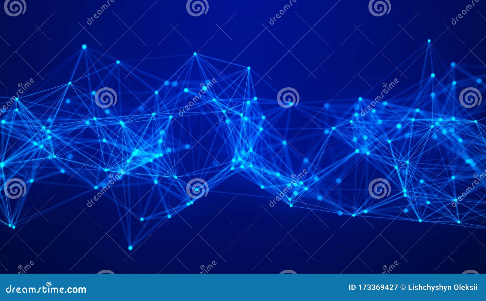 Network Connection Structure. Background for Business Event. Science ...