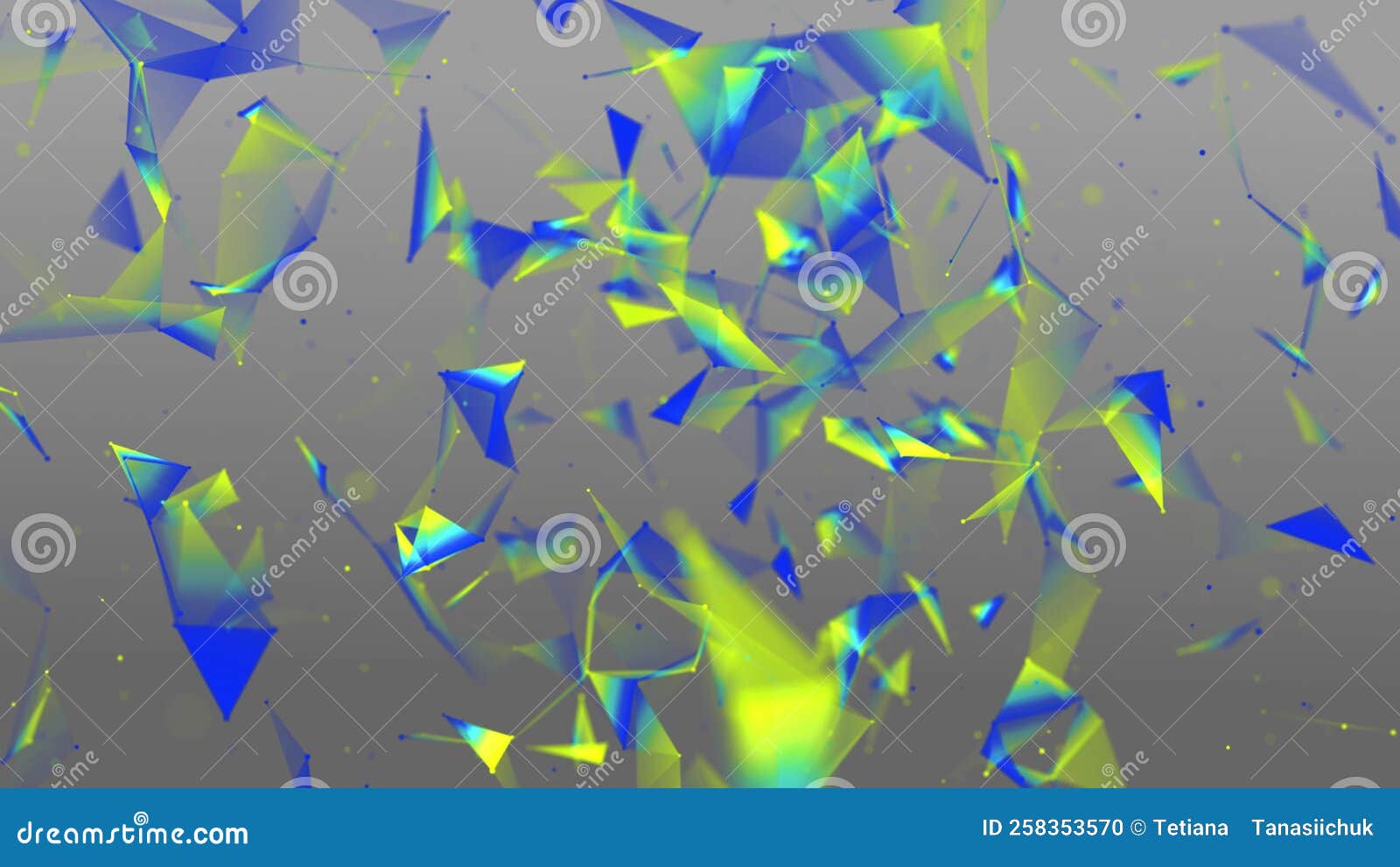 Network Connection Structure Big Data Connecting Points And Lines Abstract Technology