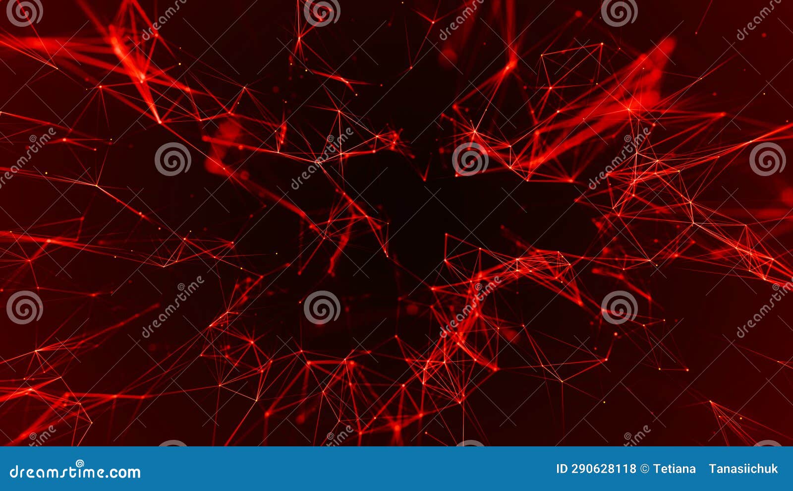 Network Connection Structure. Big Data. Connecting Points and Lines. Abstract Technology ...