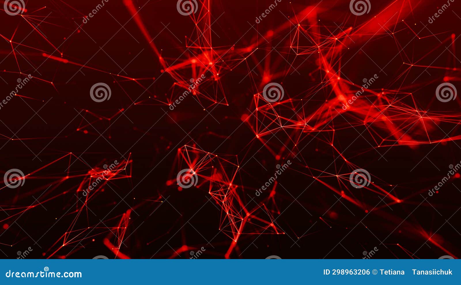 Network Connection Structure. Big Data. Connecting Points and Lines. Abstract Technology ...