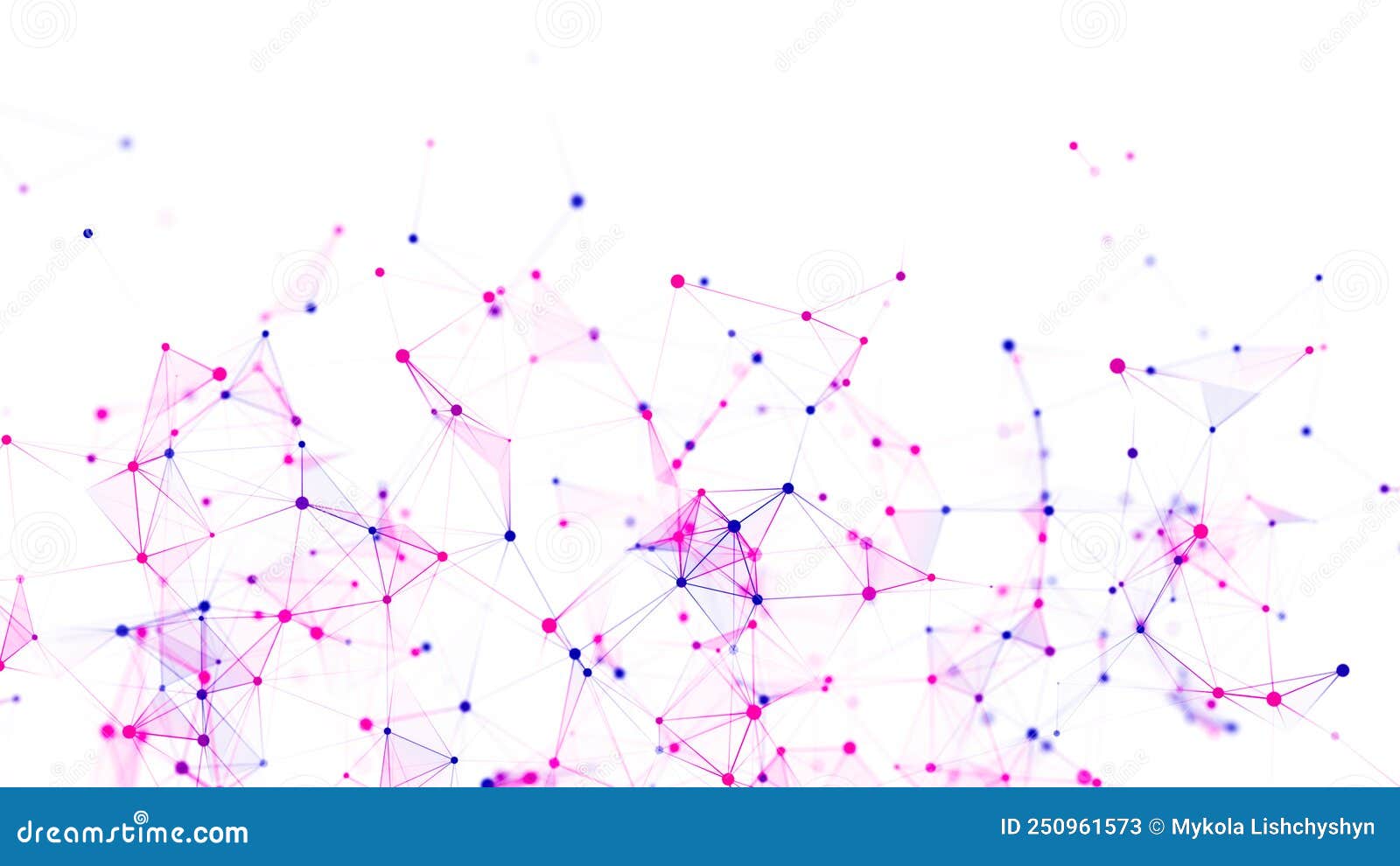 Network Connection Structure. Technology Connect Big Data. Science ...
