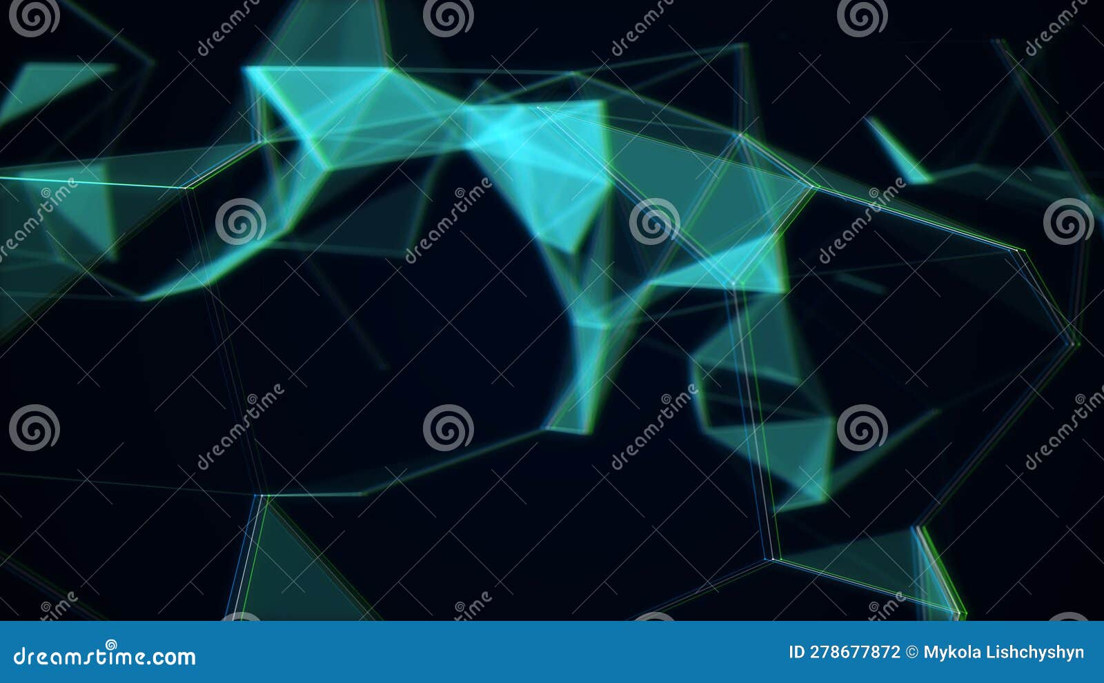 Network Connection Structure. Technology Connect Big Data. Science ...