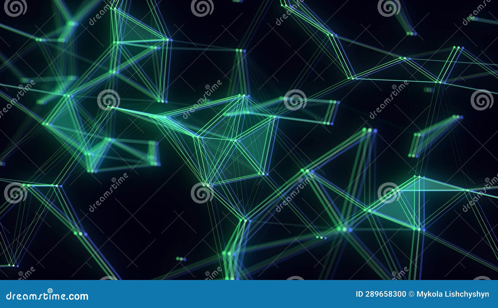 Network Connection Structure. Technology Connect Big Data. Science ...