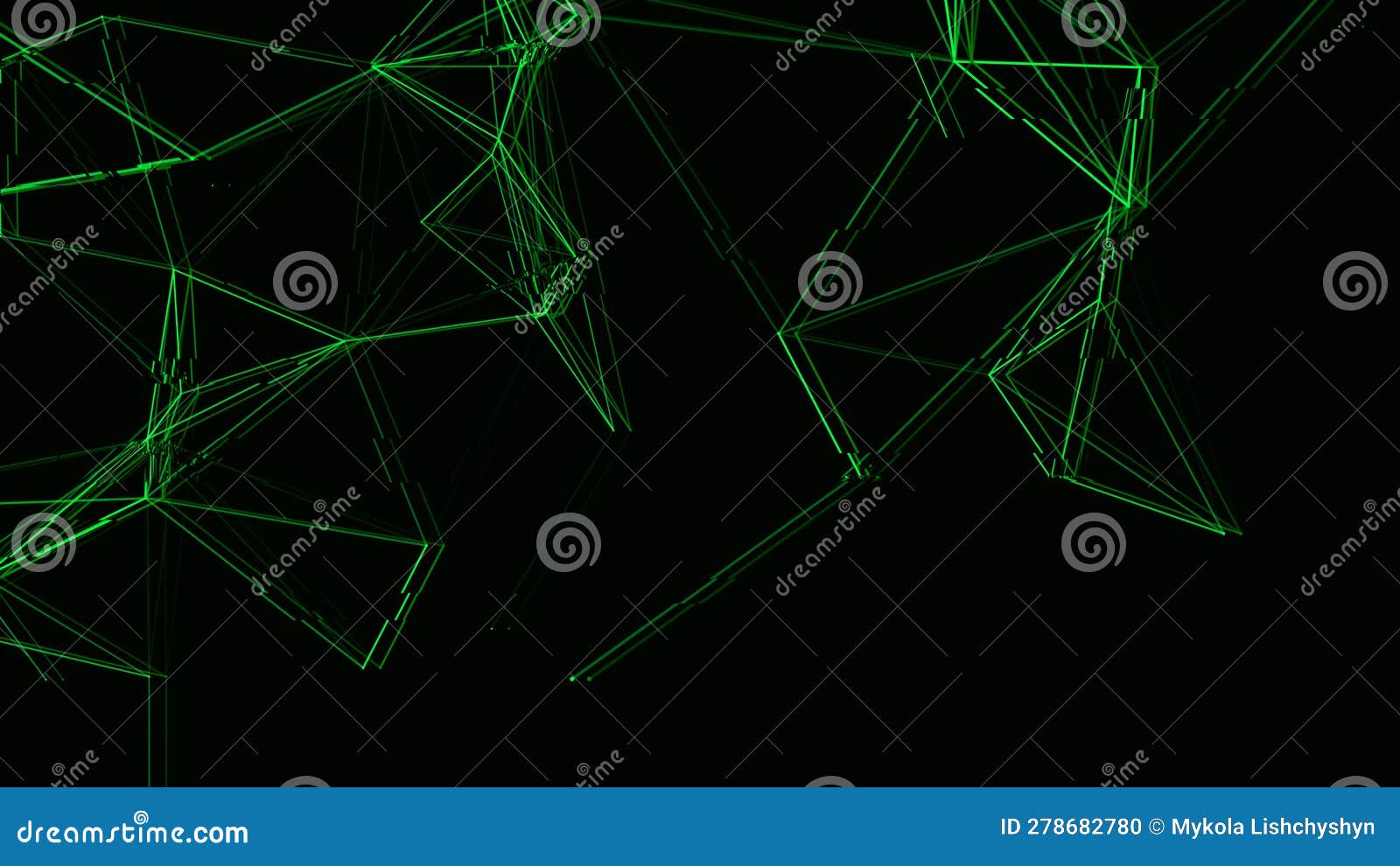 Network Connection Structure. Technology Connect Big Data. Science Background. Business ...