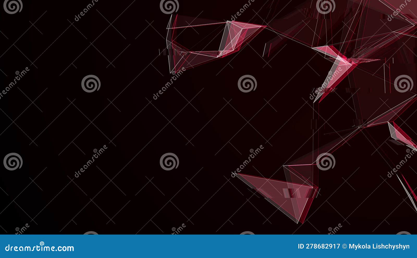 Network Connection Structure. Technology Connect Big Data. Science ...