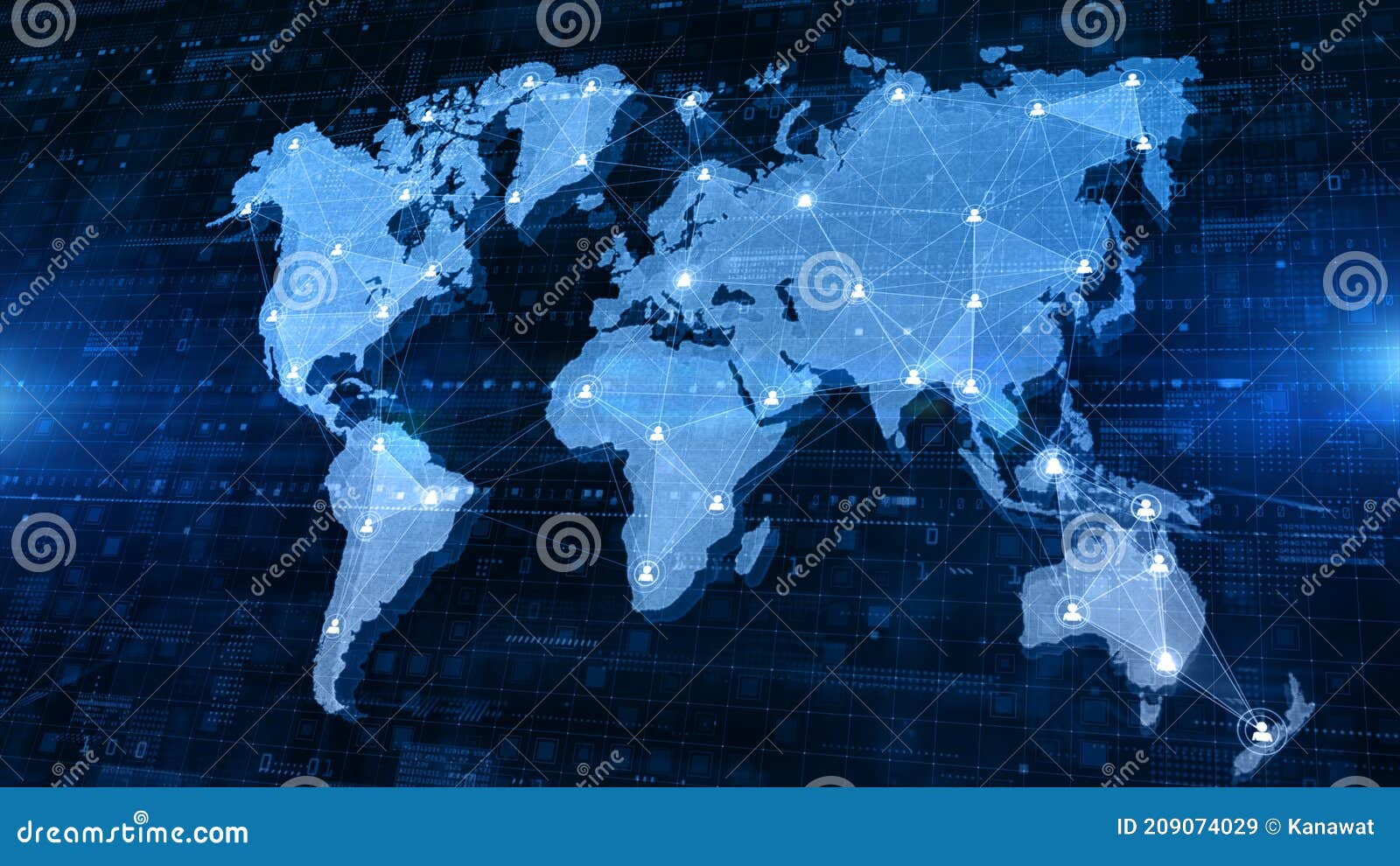 Map Communication Technology Stock Illustrations – 123,262 Map ...