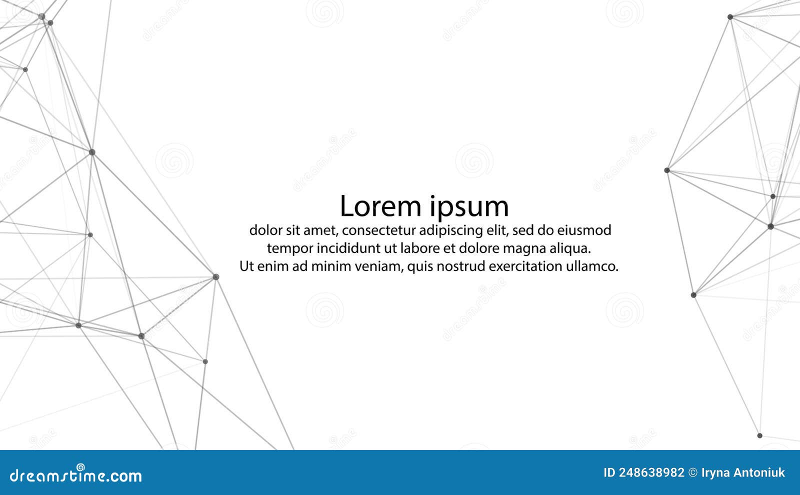 Network Connection Technology. Abstract White Background. Big Data ...