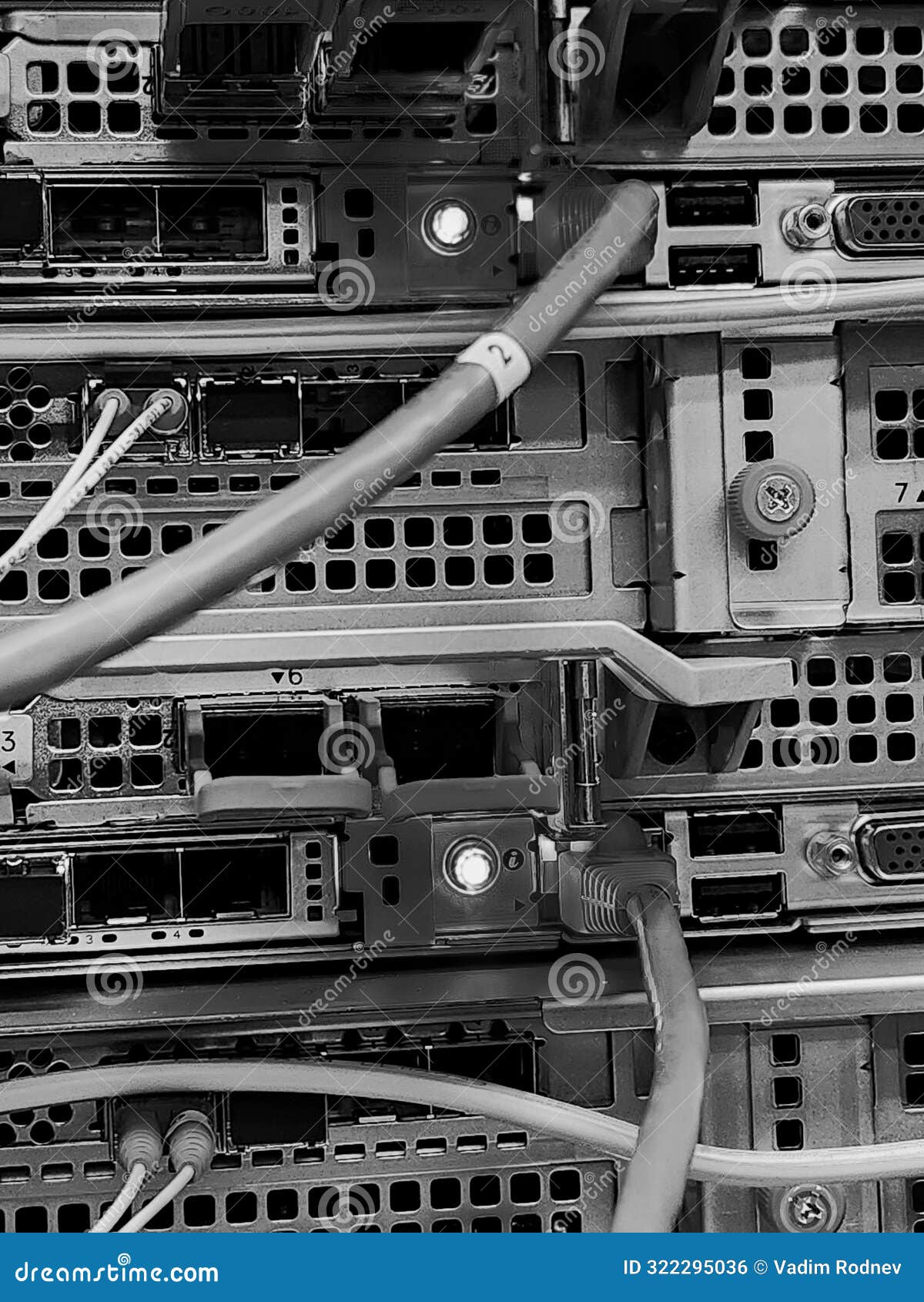 Network Connection Technology with Network Switch Router, Ethernet ...