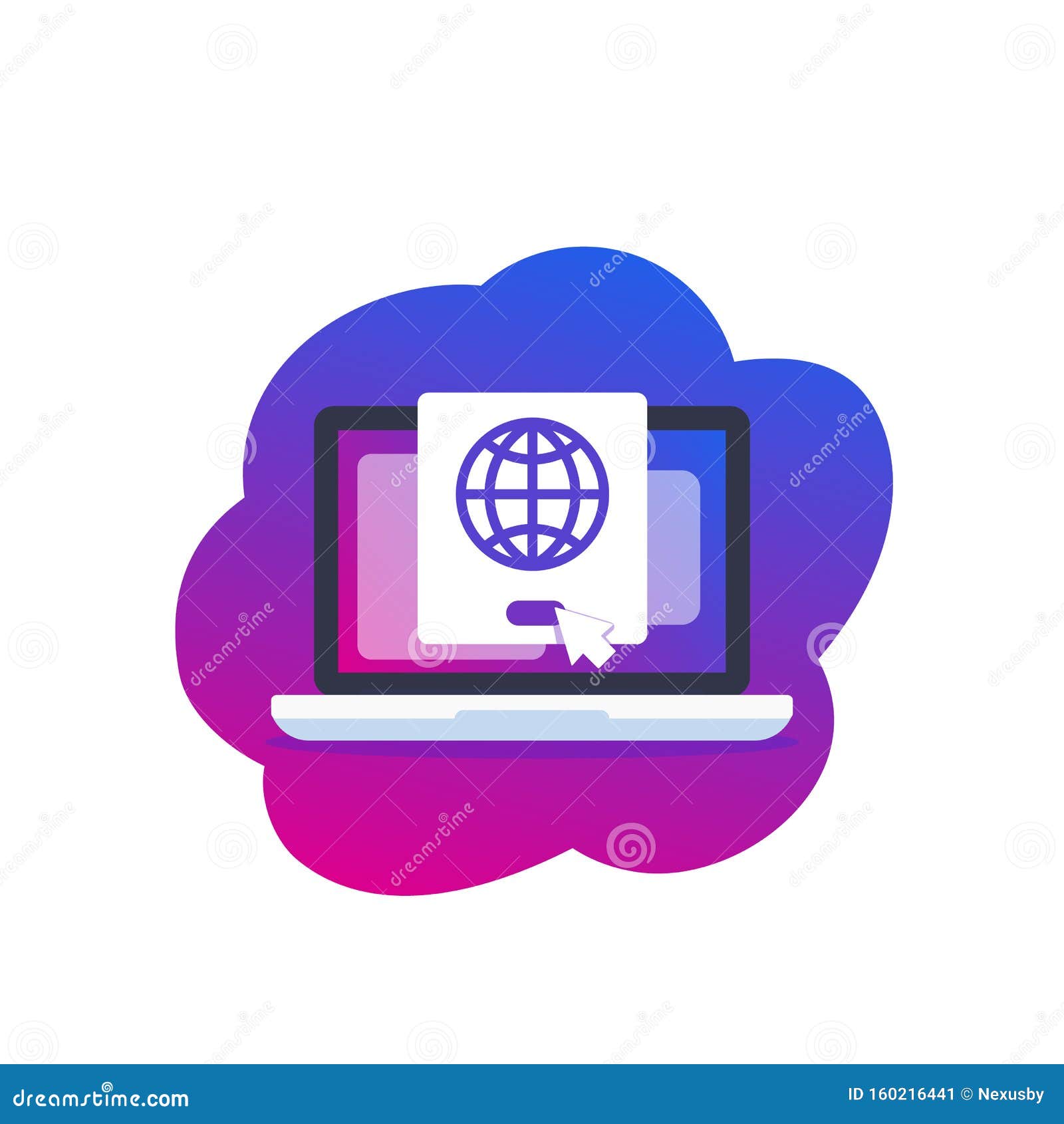 Network Connection, Vector Illustration Stock Vector - Illustration of ...