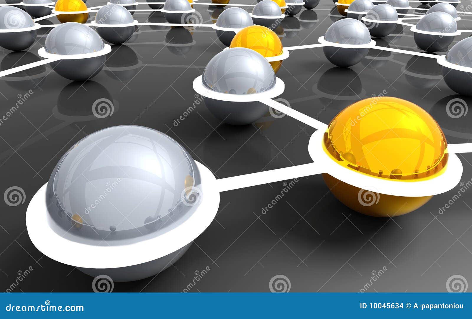 Network Connections stock illustration. Illustration of organized ...