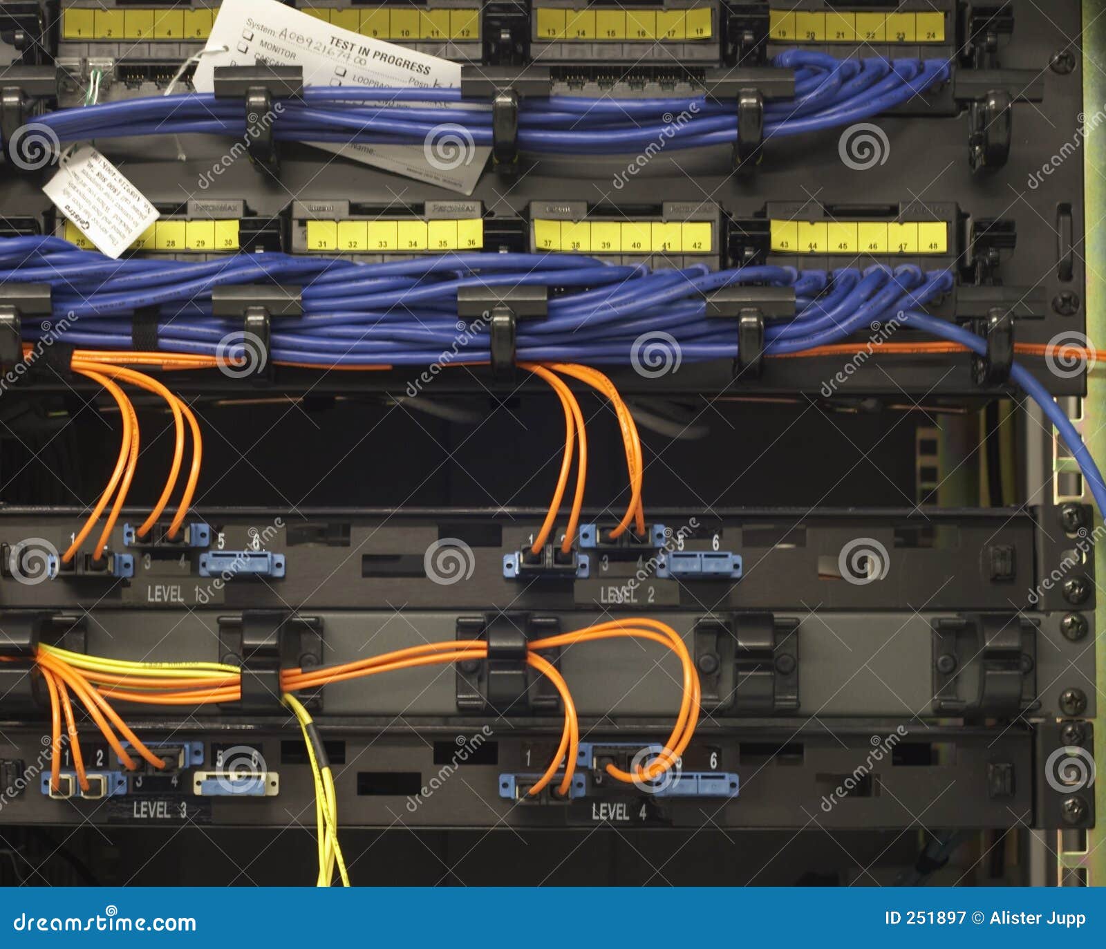 Network Connections stock image. Image of cable, office - 251897