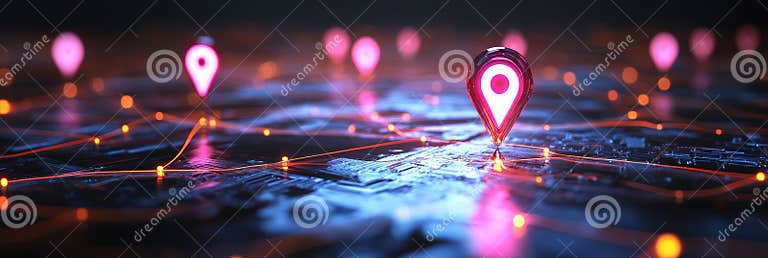 Global Network Location Map Network Connectivity Location Mapping ...