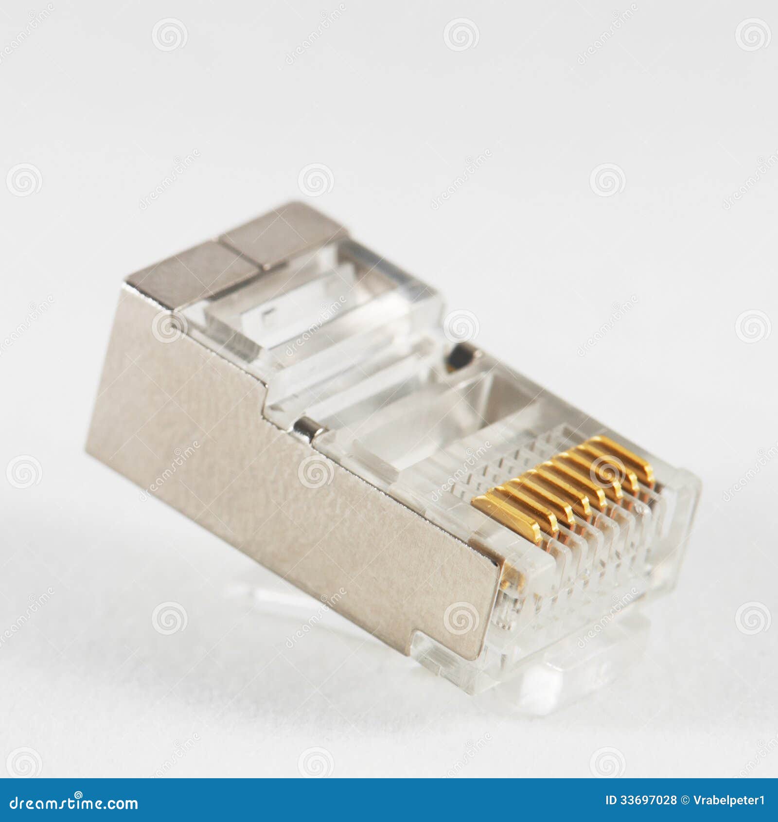 Network connector RJ45 stock photo. Image of business - 33697028