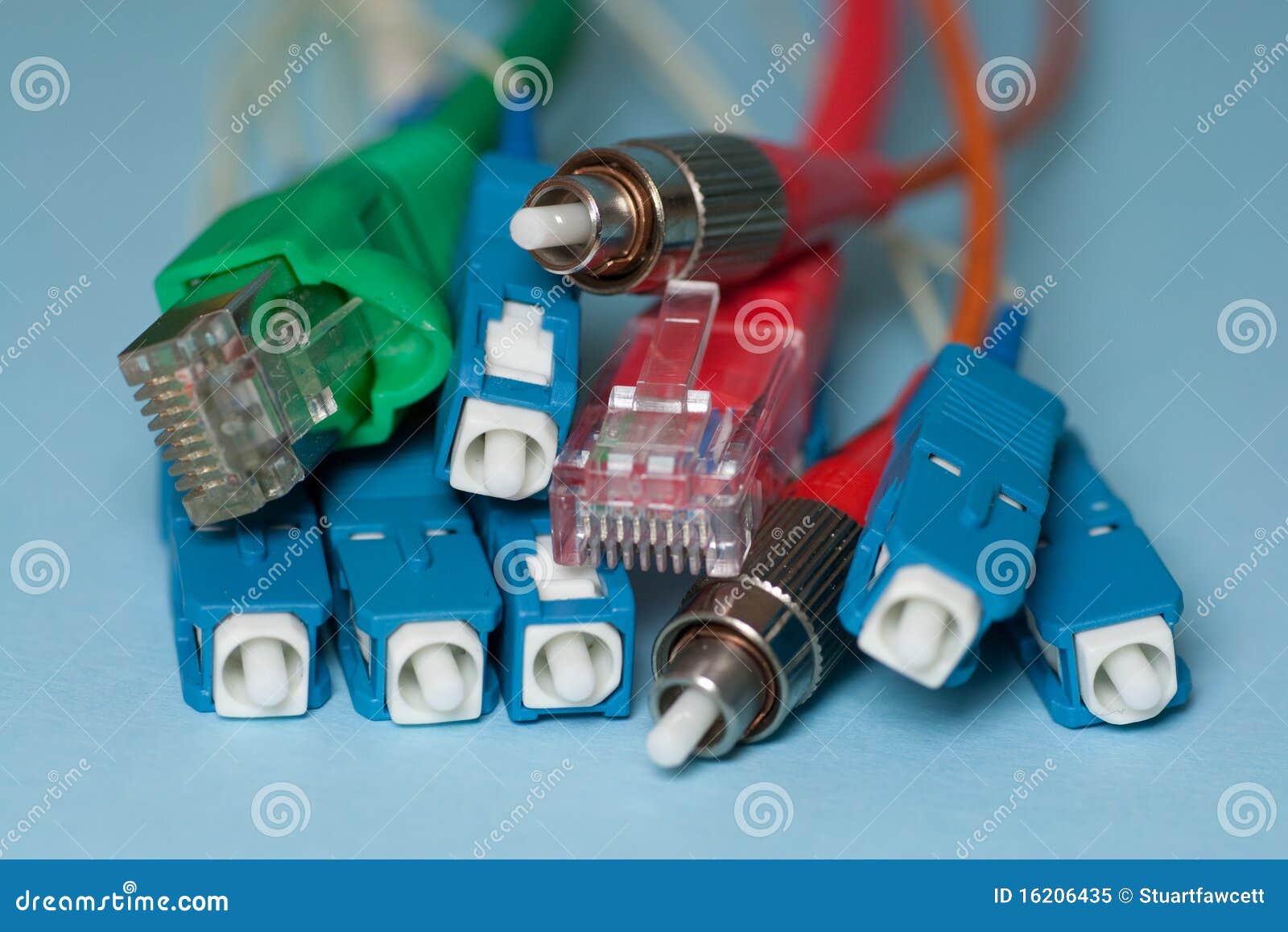 Network Connectors Picture. Image: 16206435