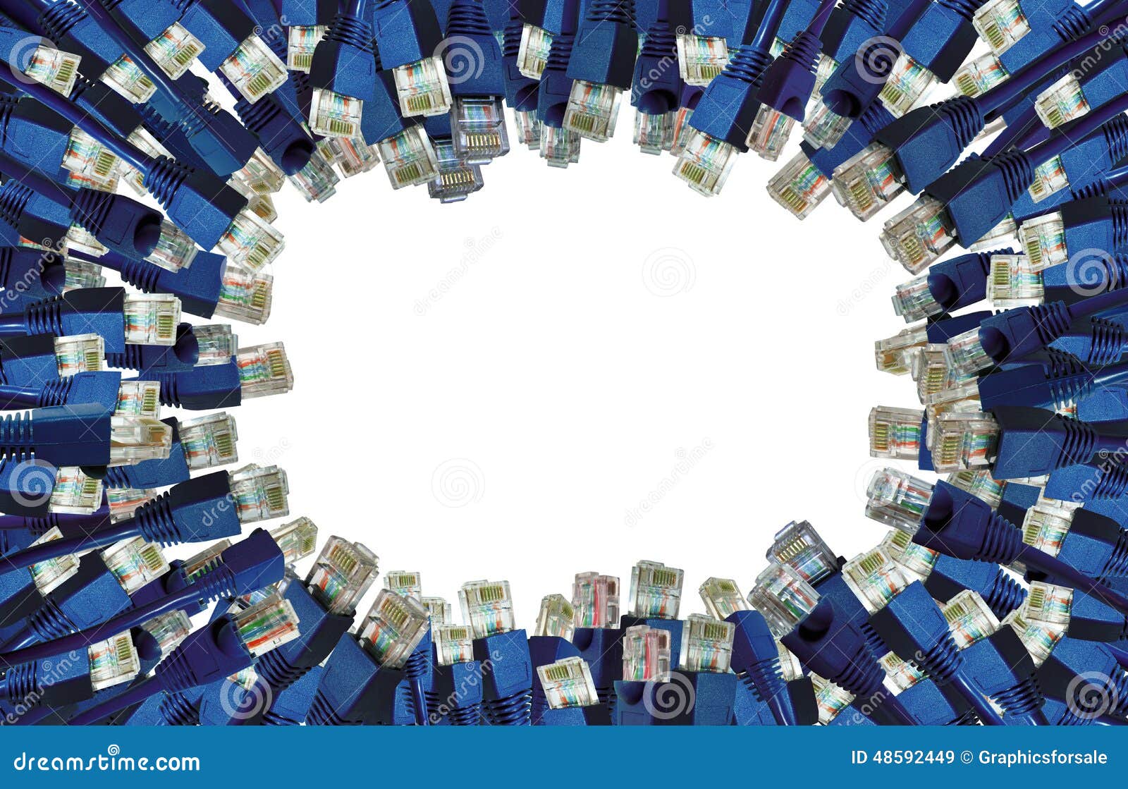 Network Connectors Background Stock Image - Image of electronic ...