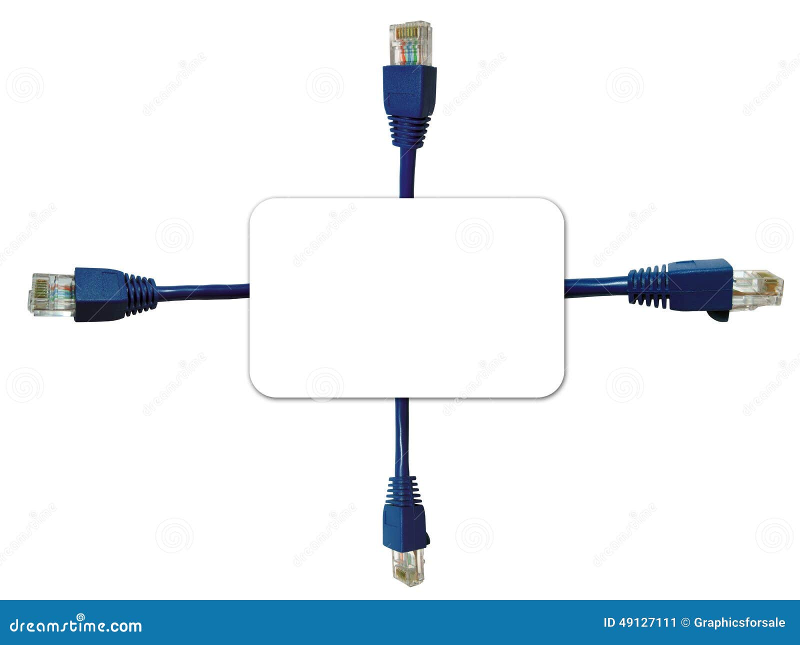 Network Connectors Background Stock Image - Image of electronic ...