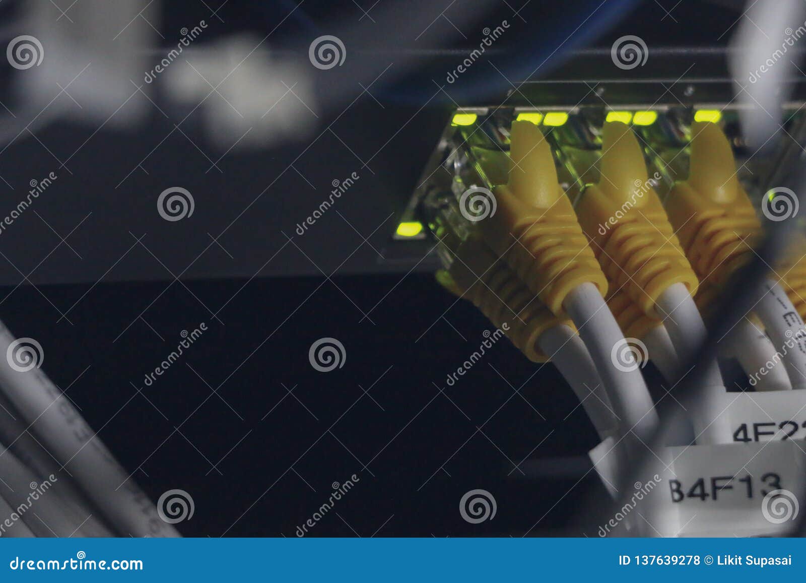 Network in Control Room for Design Stock Photo - Image of internet ...